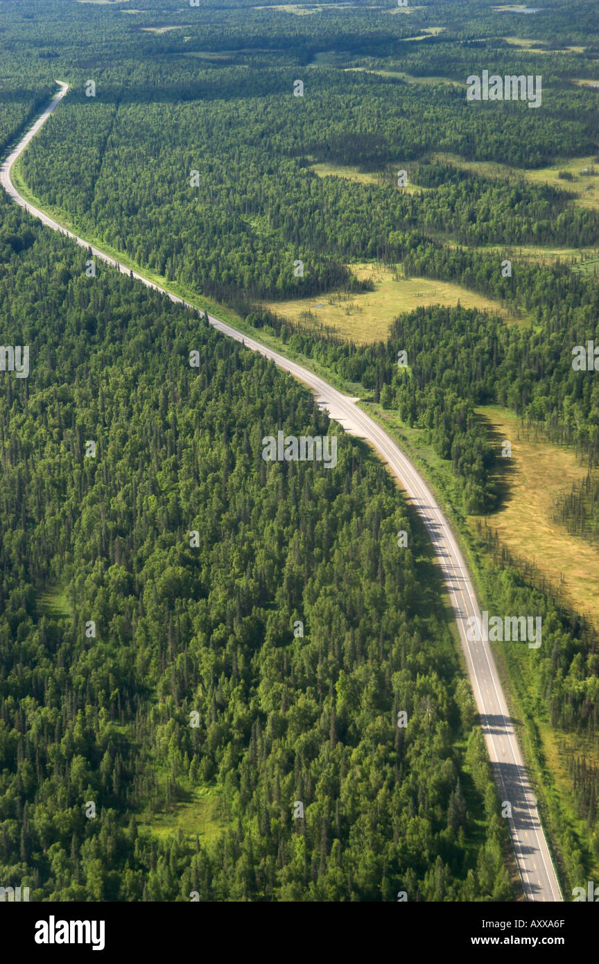 wilderness road Alaska Stock Photo - Alamy