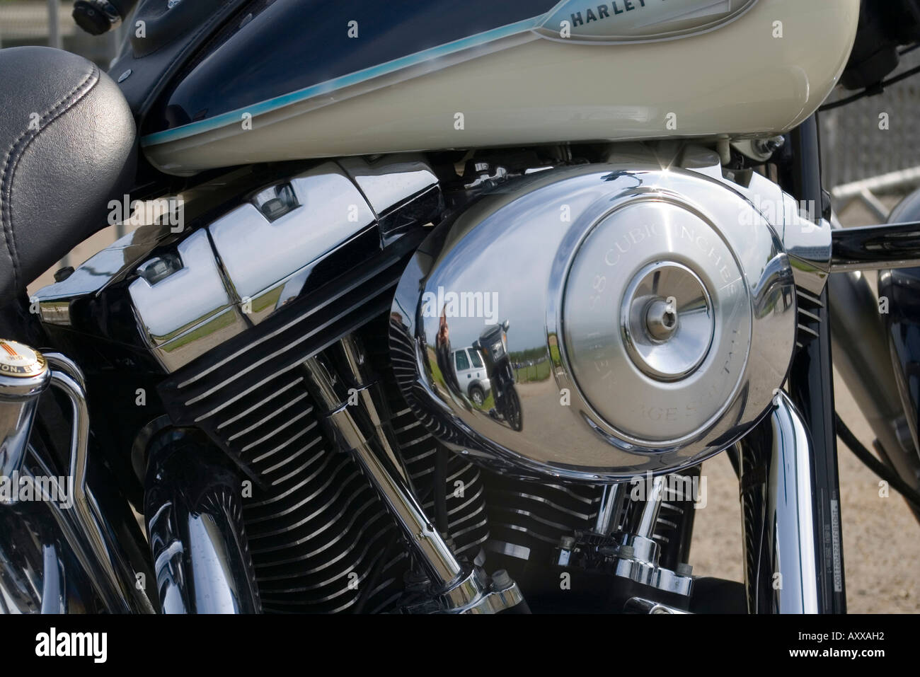 harley davidson motorcycle detail Stock Photo - Alamy