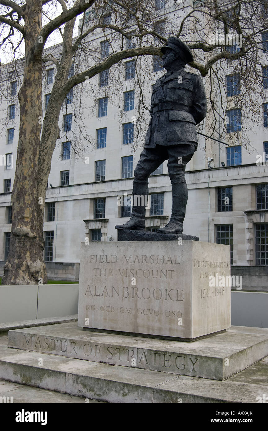 Field Marshall Alan Brooke Stock Photo - Alamy