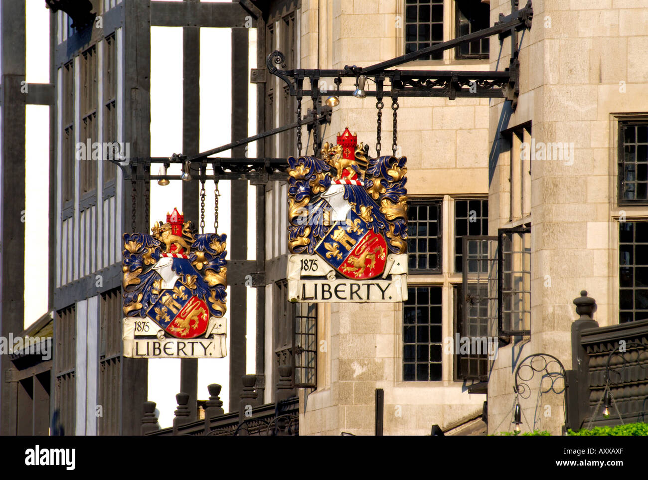 Liberty's london shop hi-res stock photography and images - Alamy