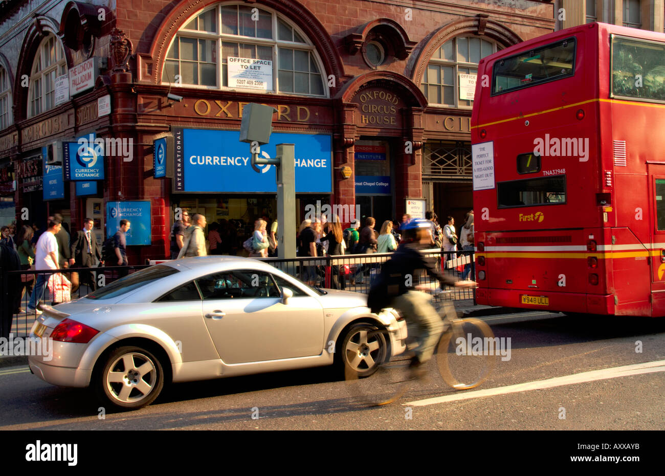 Car overtaking cyclist hi-res stock photography and images - Alamy