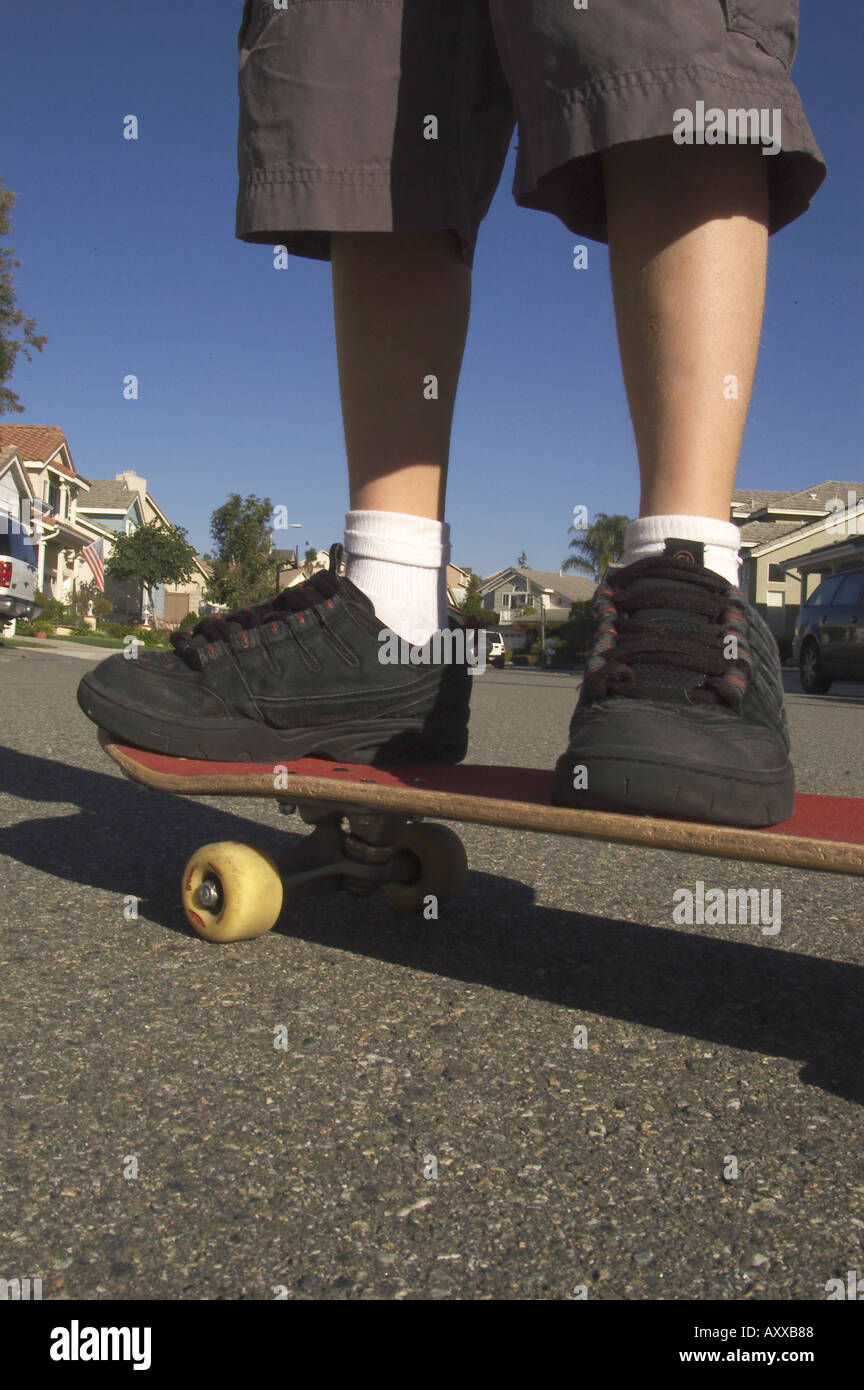 Skateboard skill person learning hi-res stock photography and images ...