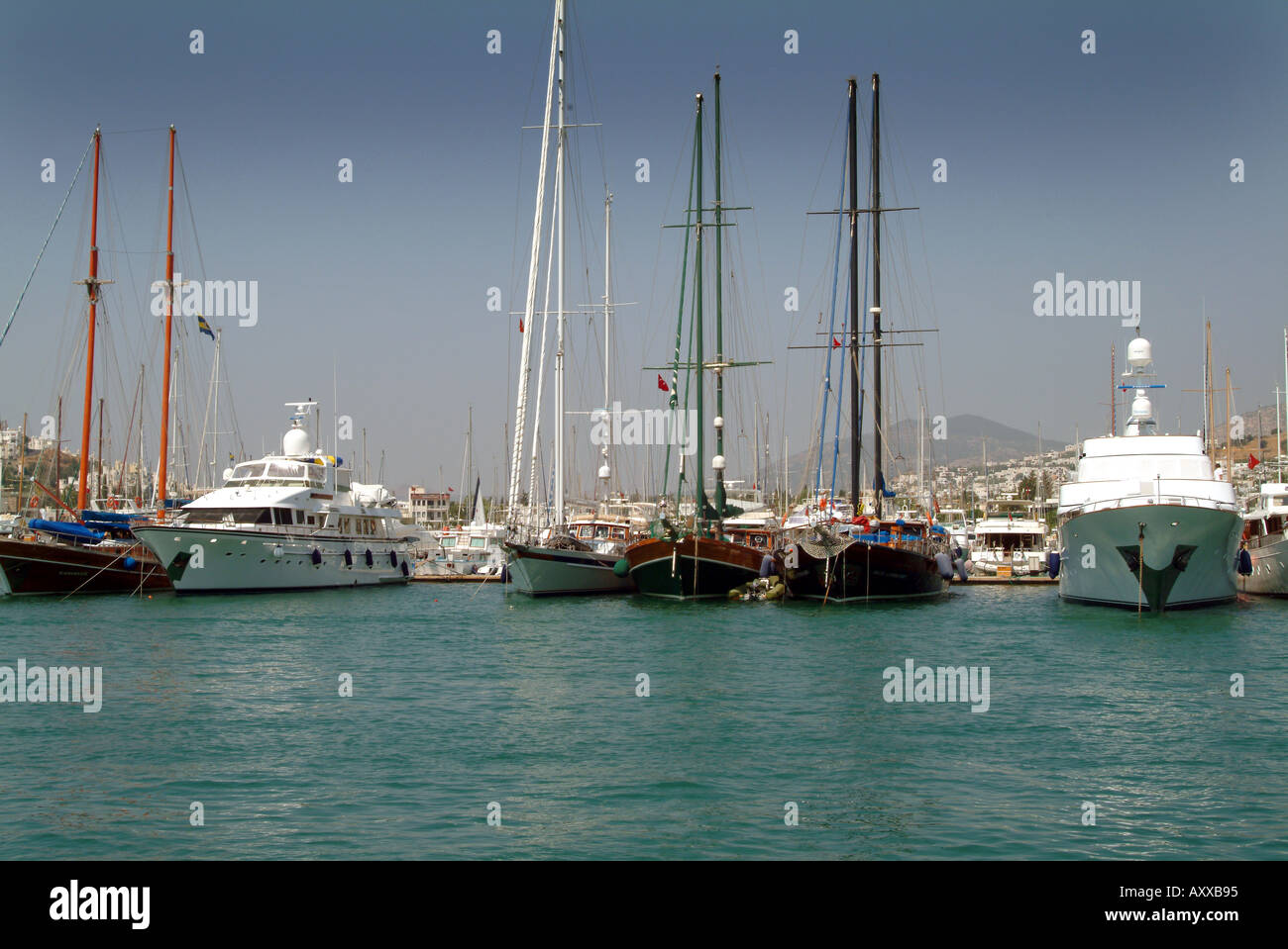 PORT OF BODRUM TURKEY Stock Photo - Alamy