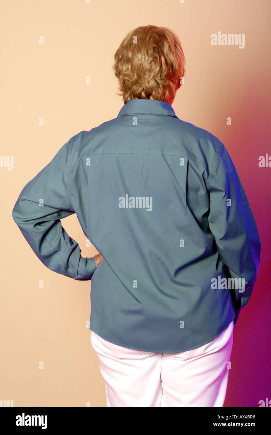 Back view of spine hi-res stock photography and images - Alamy