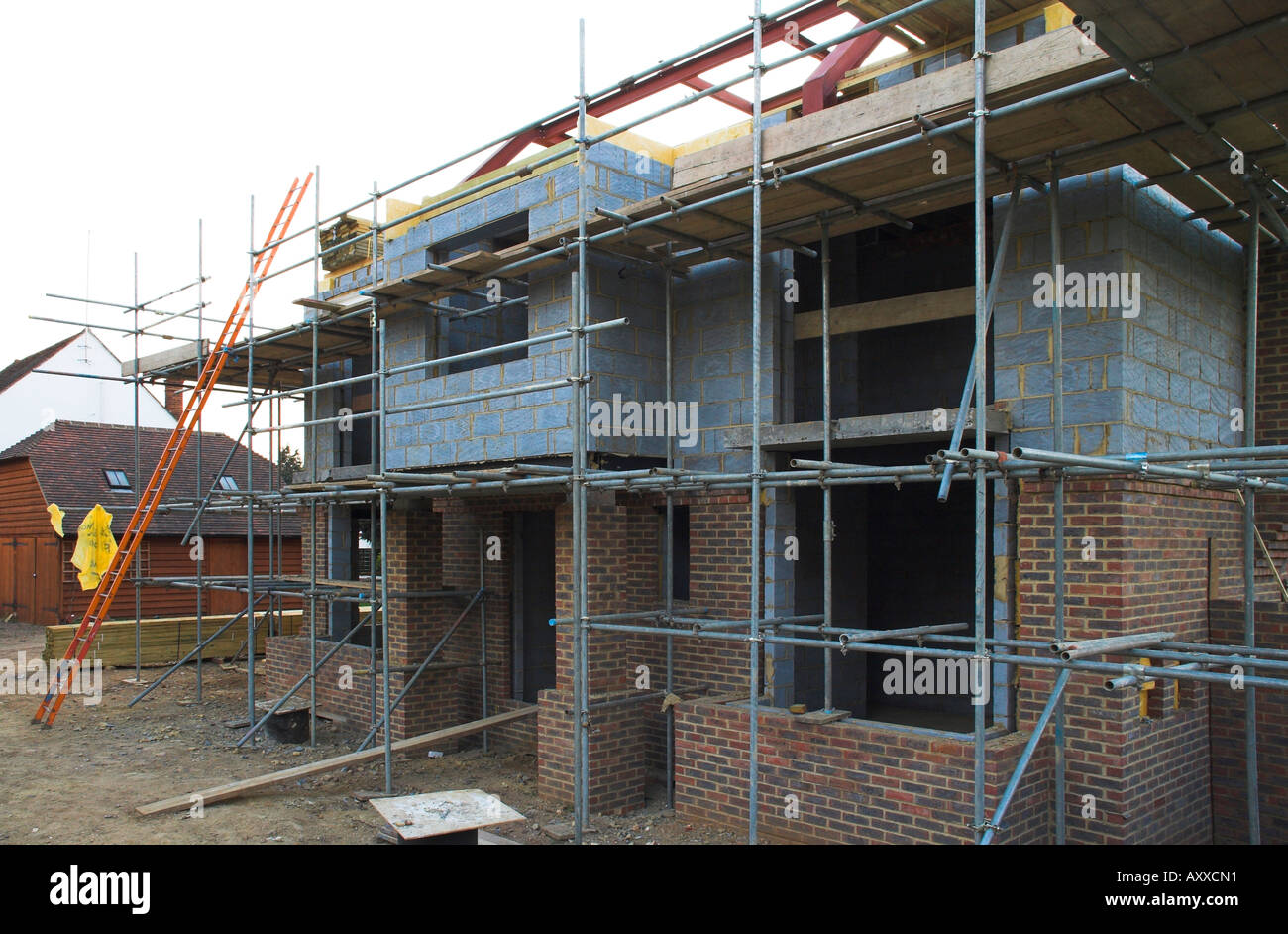 House construction in guildford uk hi-res stock photography and images ...