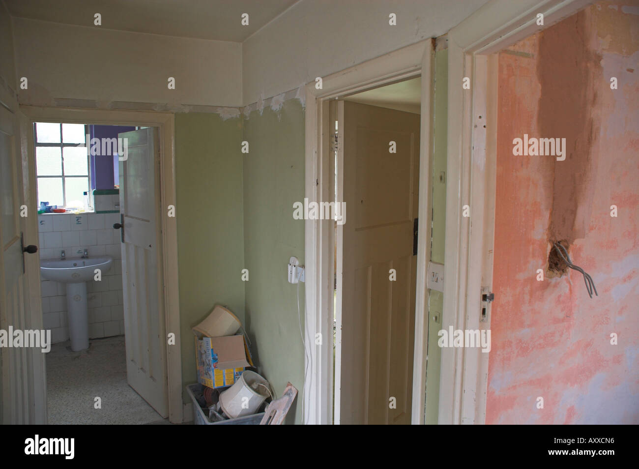 house renovation in process Stock Photo - Alamy