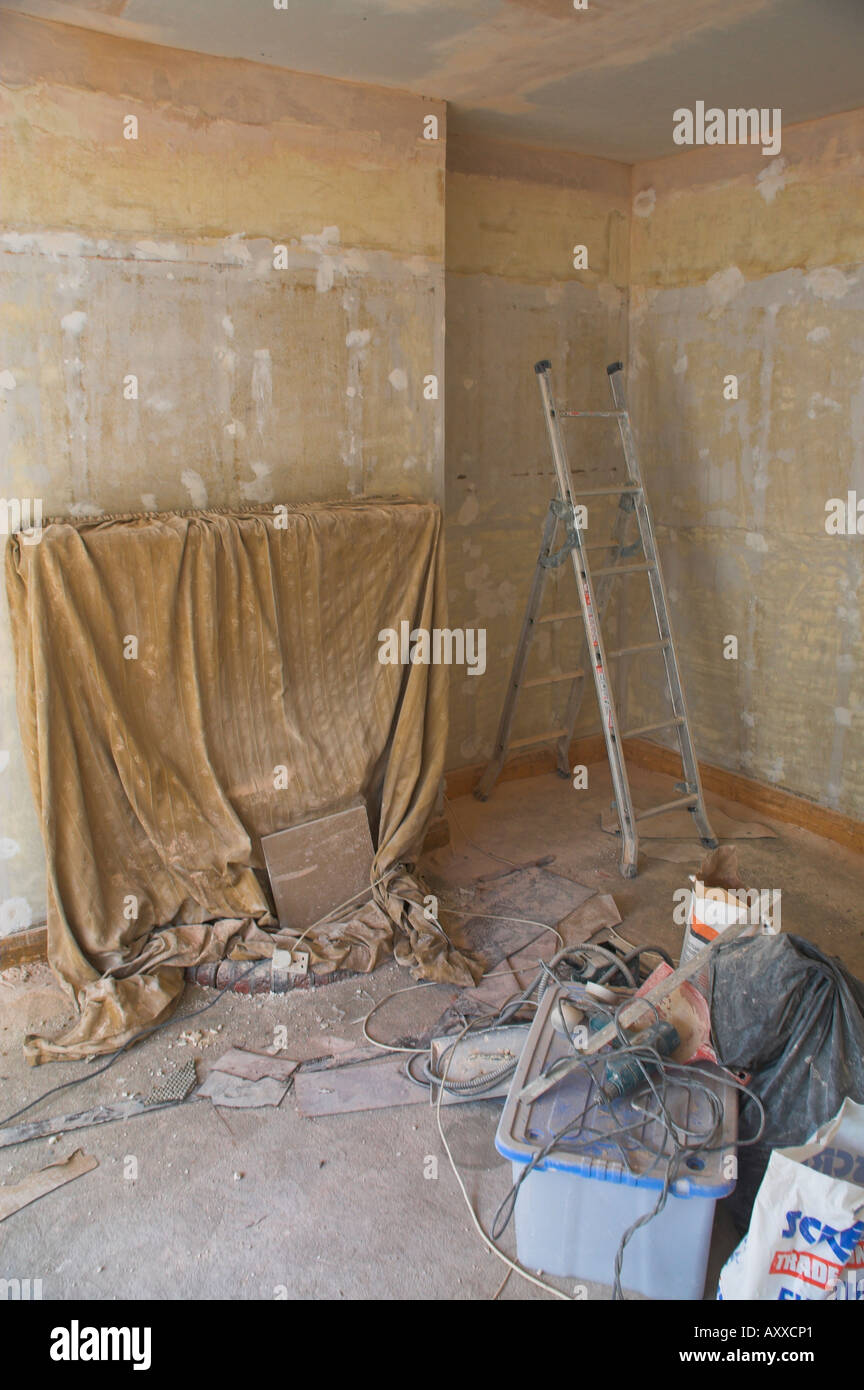house renovation in process Stock Photo - Alamy