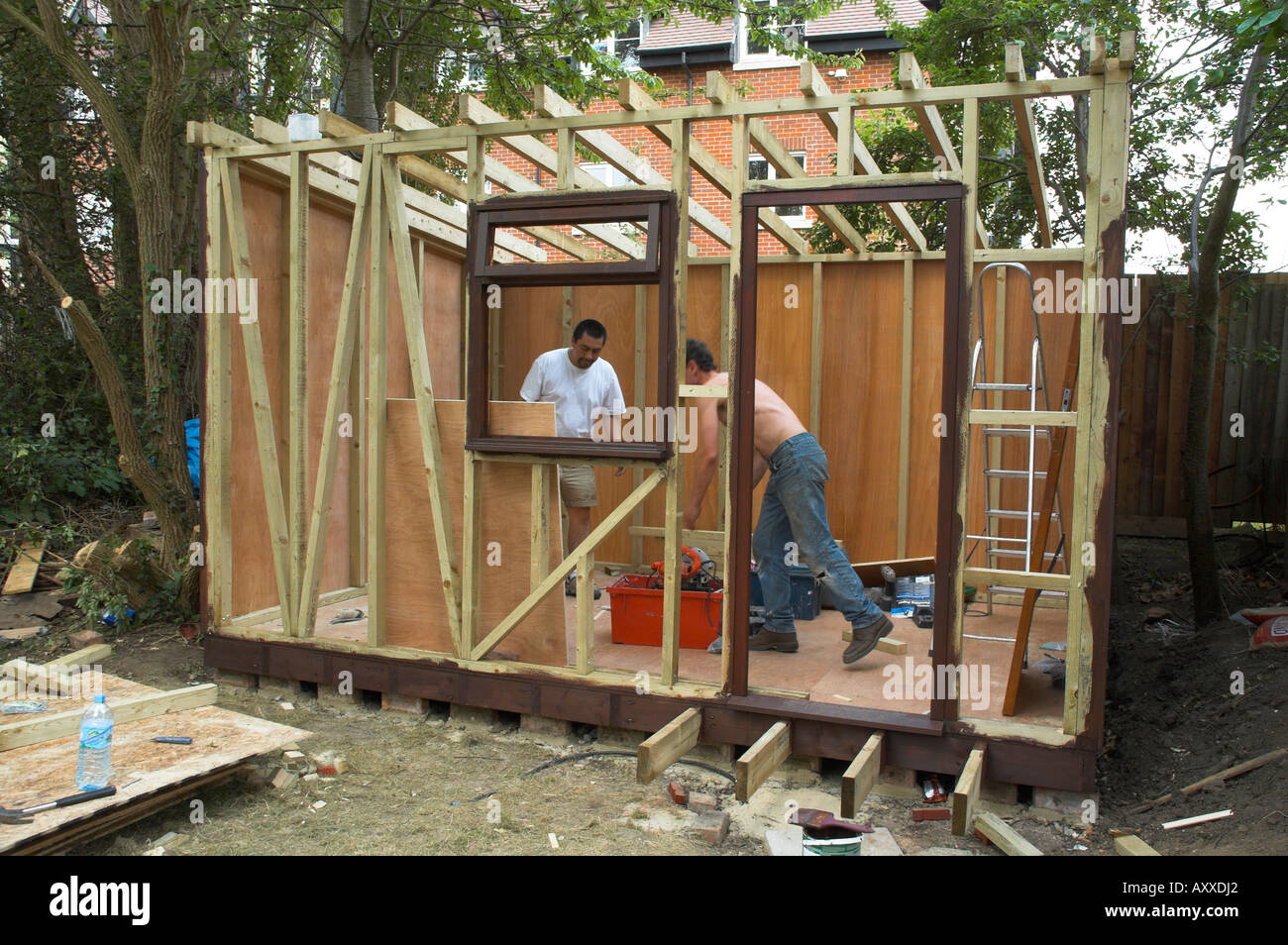 Exploded shed hi-res stock photography and images - Alamy