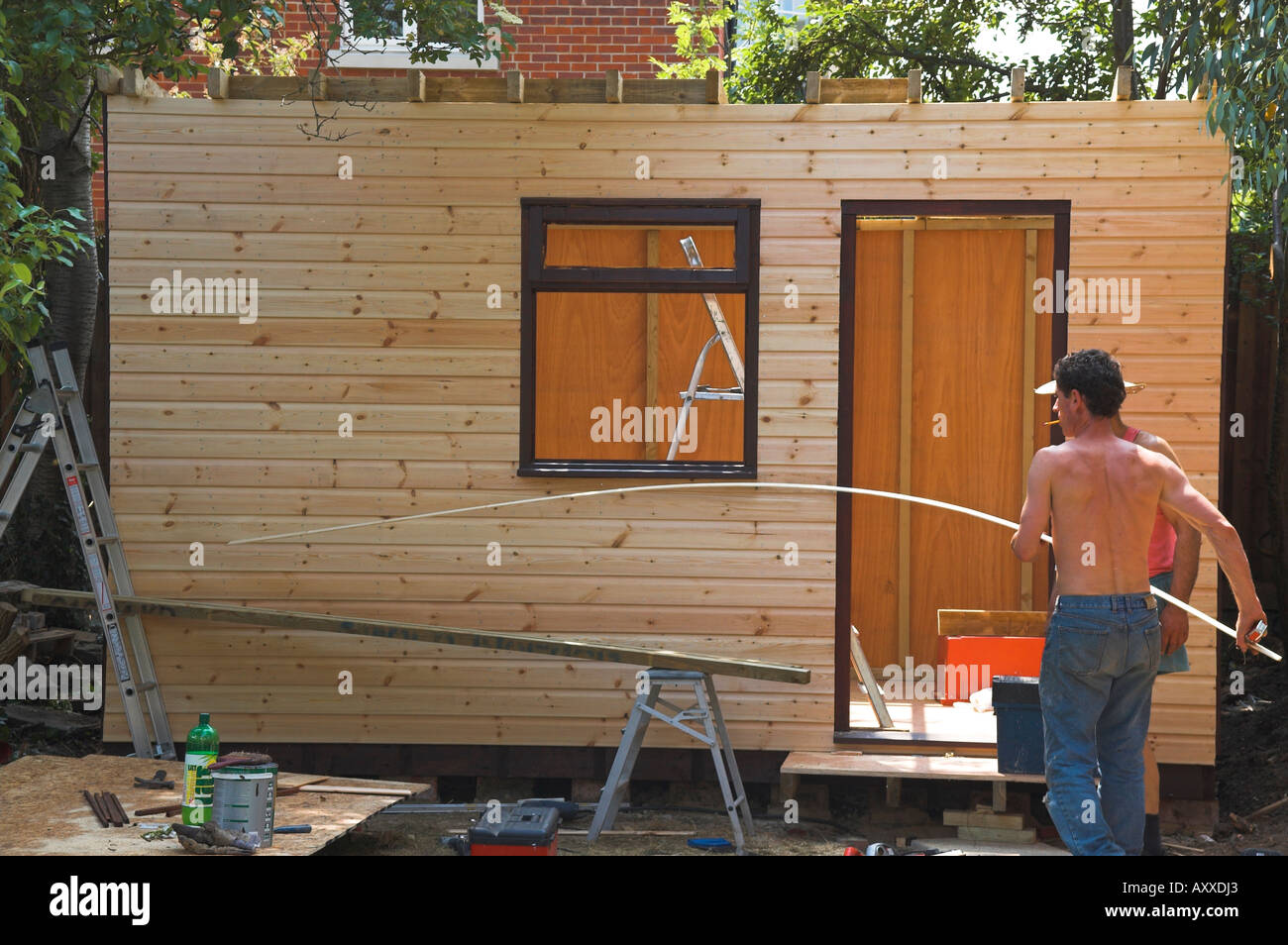 Exploded shed hi-res stock photography and images - Alamy