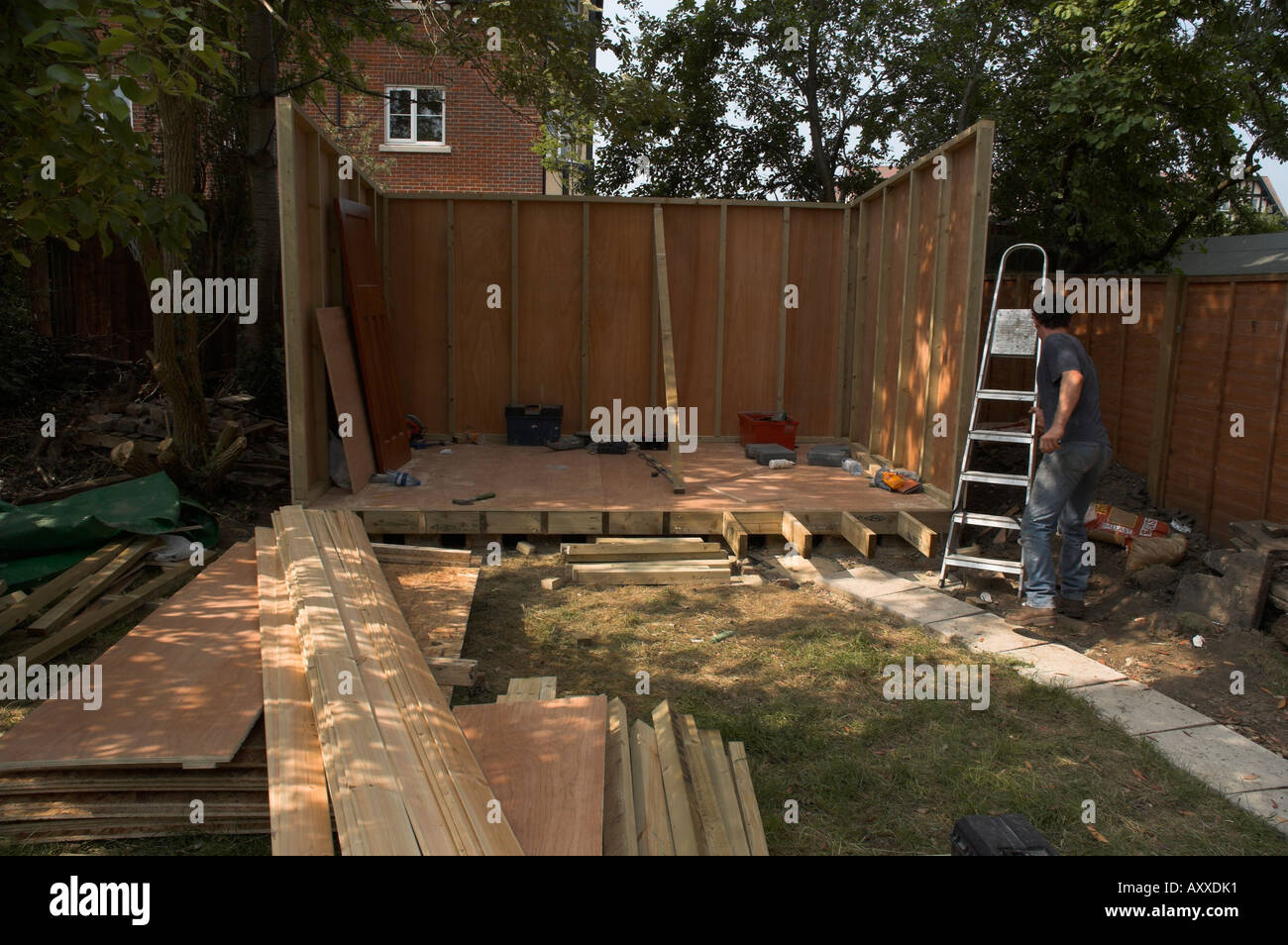 Exploded shed hi-res stock photography and images - Alamy