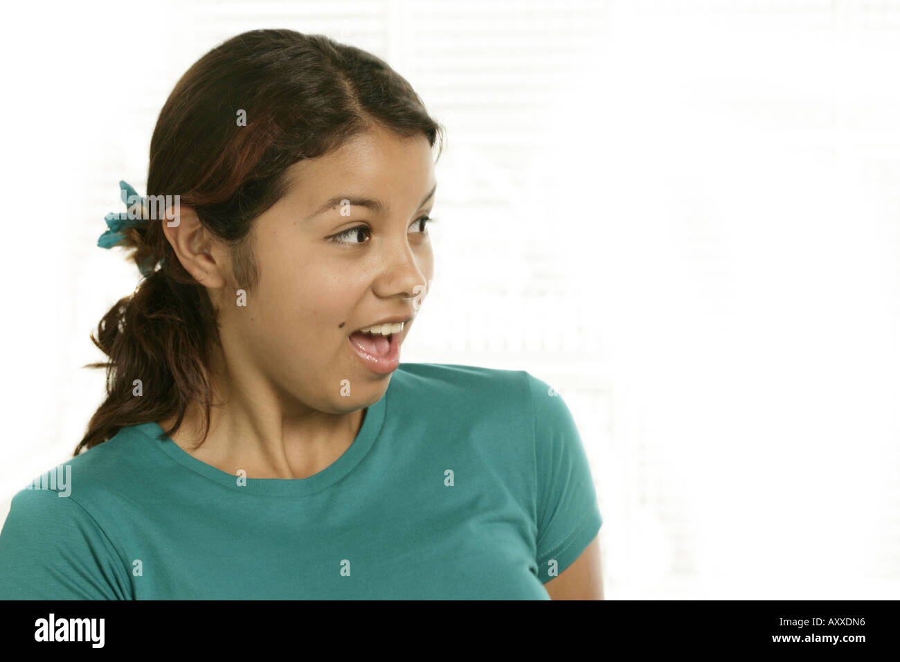 Startled woman hi-res stock photography and images - Alamy