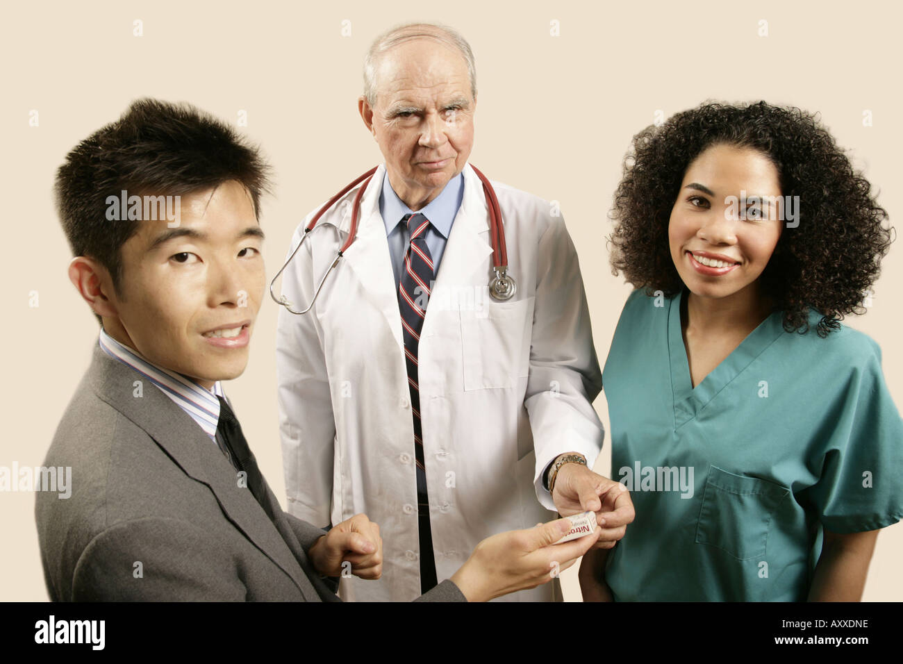 Sales rep agrees to terms with his customer, the chief medical office ...
