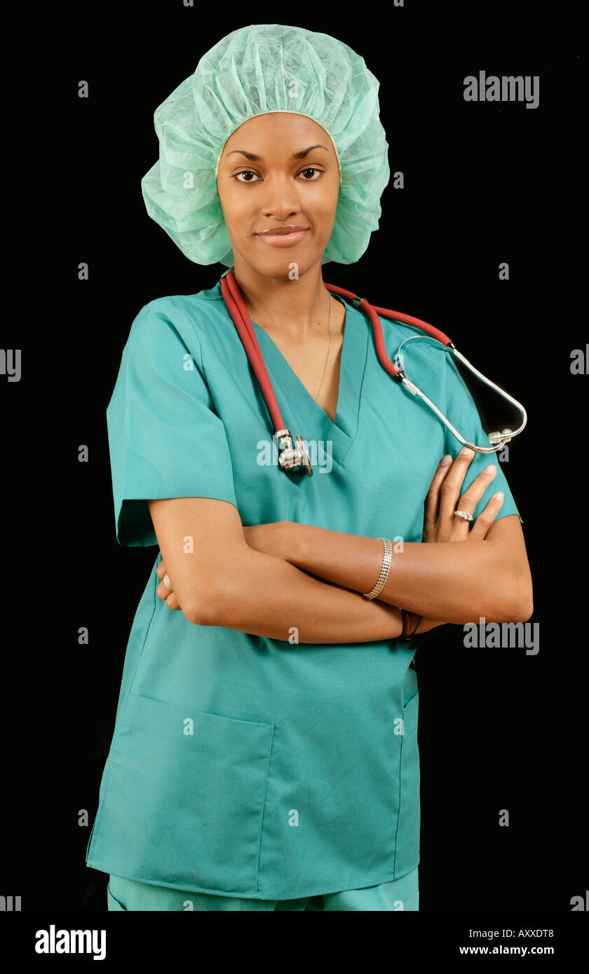 Medical healthcare employee. Could be ER doctor, physician or nurse. He ...