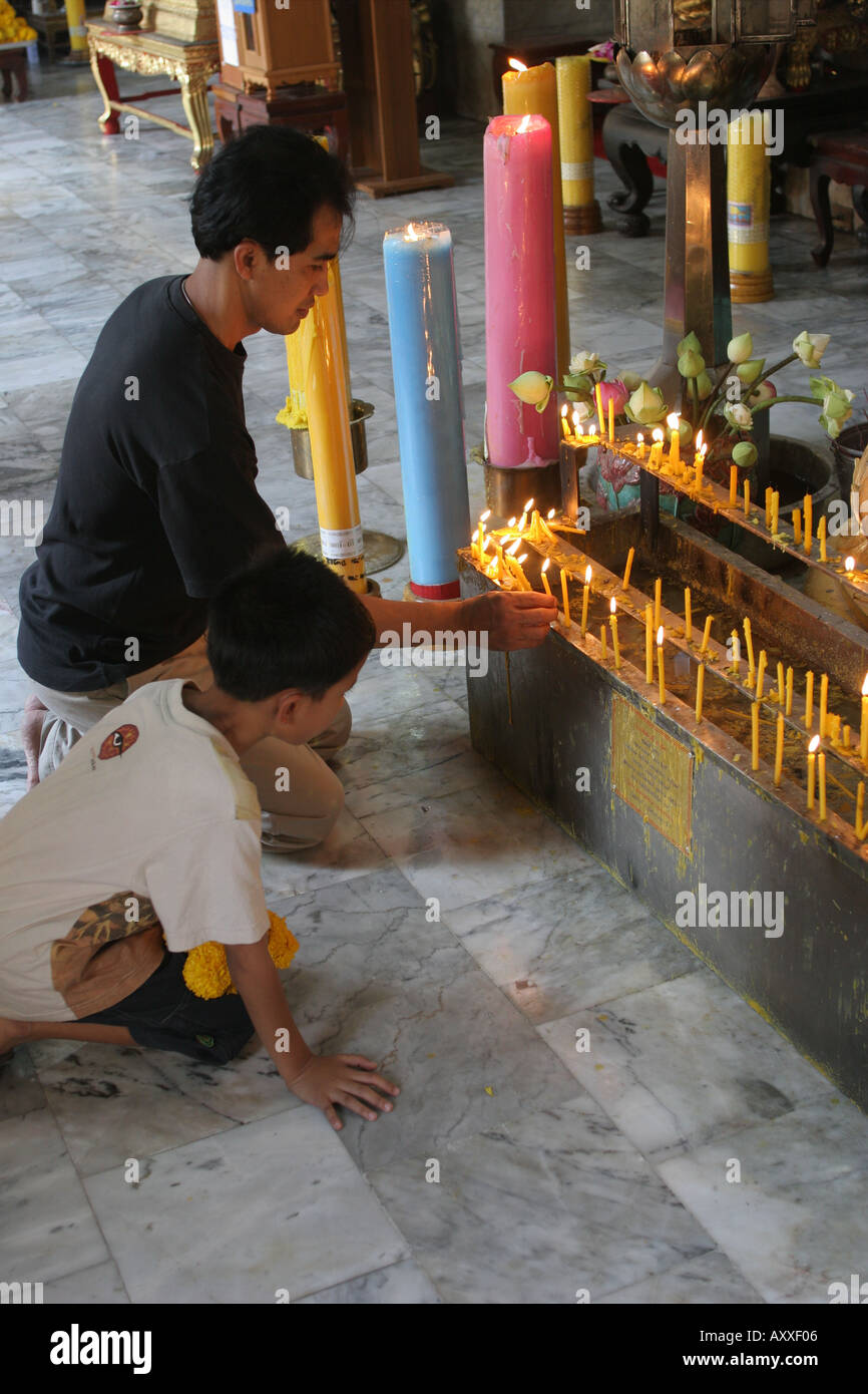 Wat Chana Songkhram Bangkok Thailand Stock Photo - Alamy