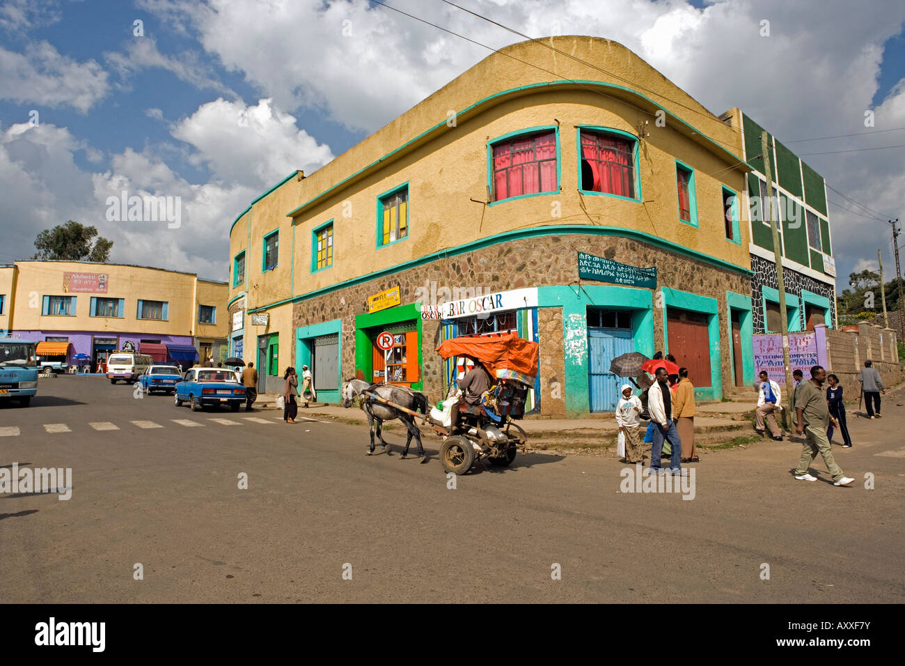 Ethiopia woman horse hi-res stock photography and images - Alamy