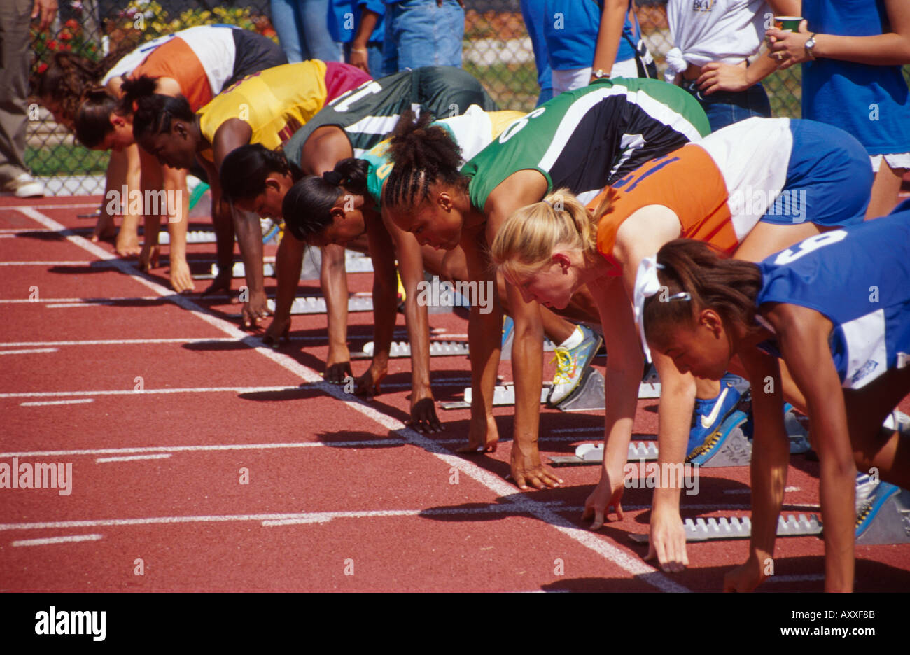 Students sprint hi-res stock photography and images - Alamy