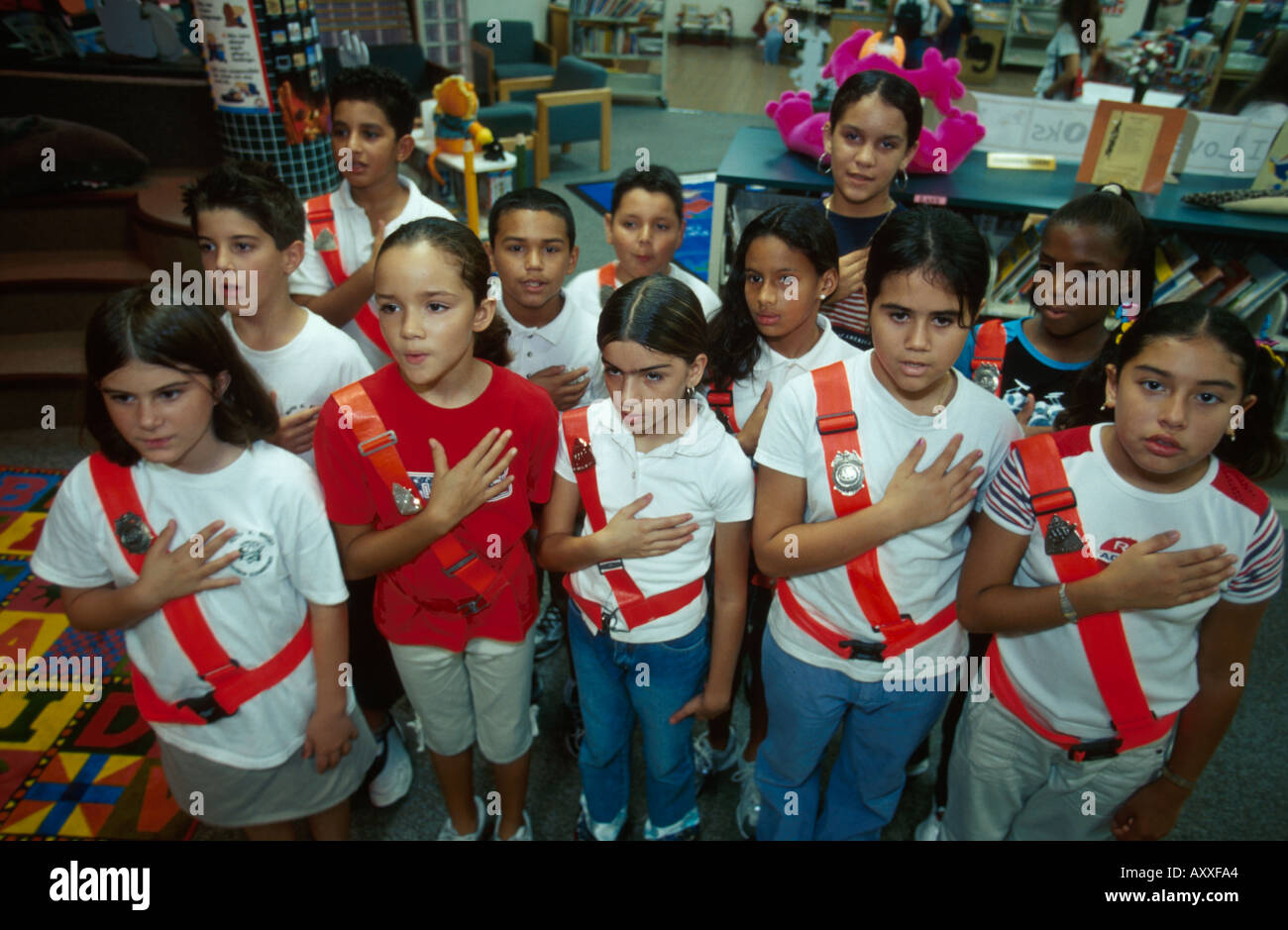 Miami Florida,Bay water Harbor,harbour,Ruth K. Broad Elementary School ...