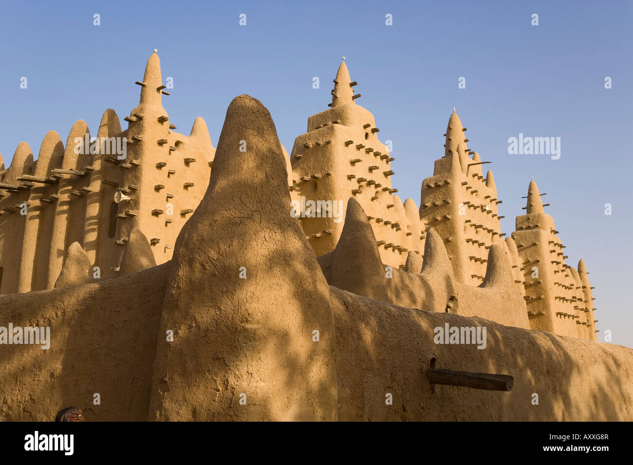Djenne Mosque, the largest mud structure in the world, UNESCO World ...