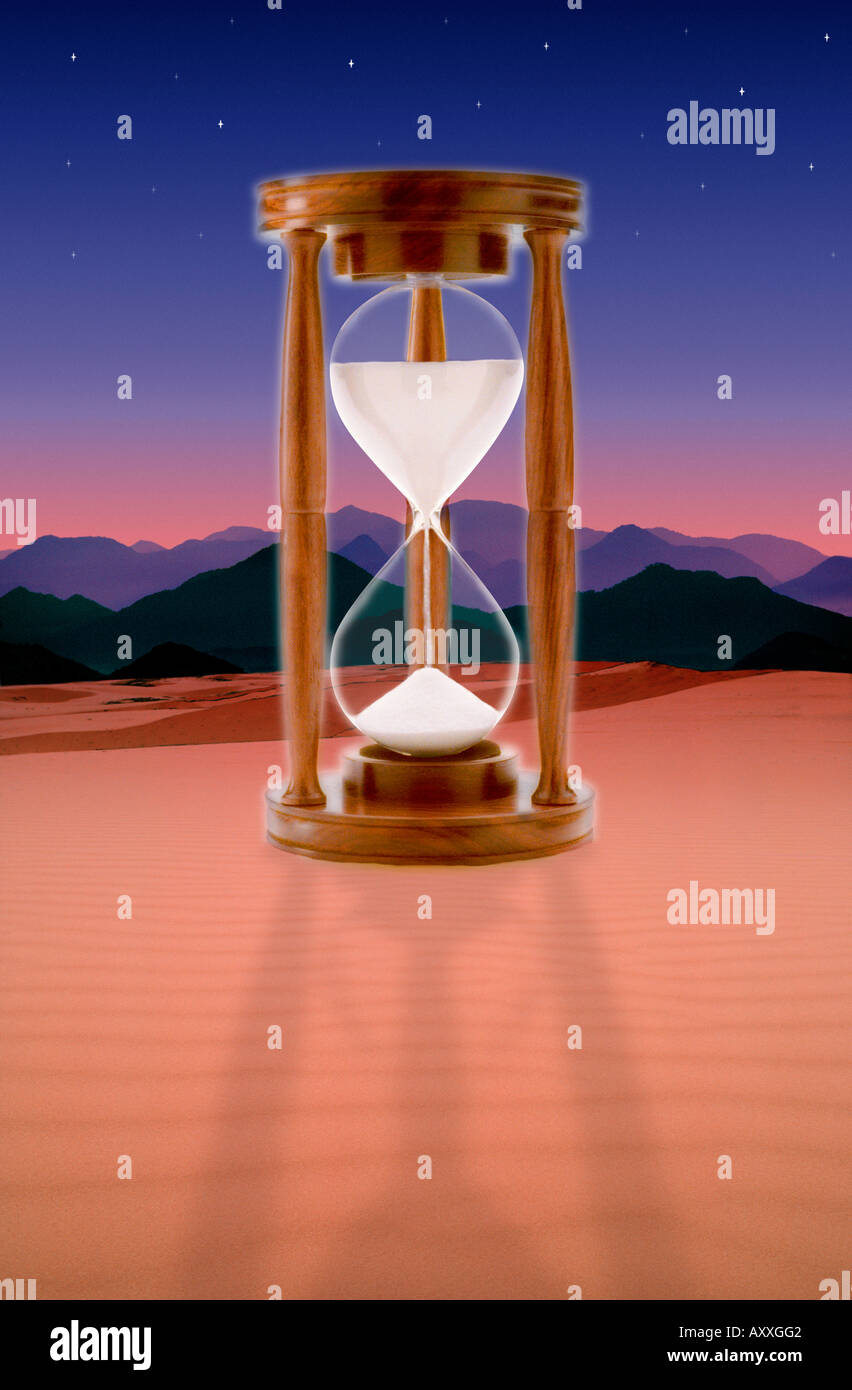 Sand Of Time Stock Photo - Alamy