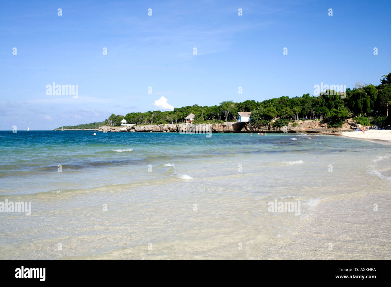 Beach at the Paradisus Rio de Oro beach resort,Playa Esmeralda,Cuba ...