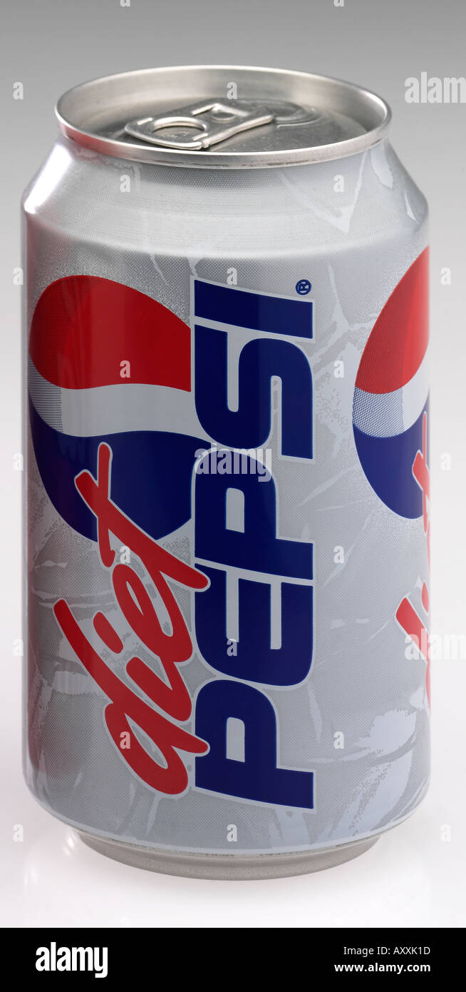 Can of Diet Pepsi Stock Photo - Alamy