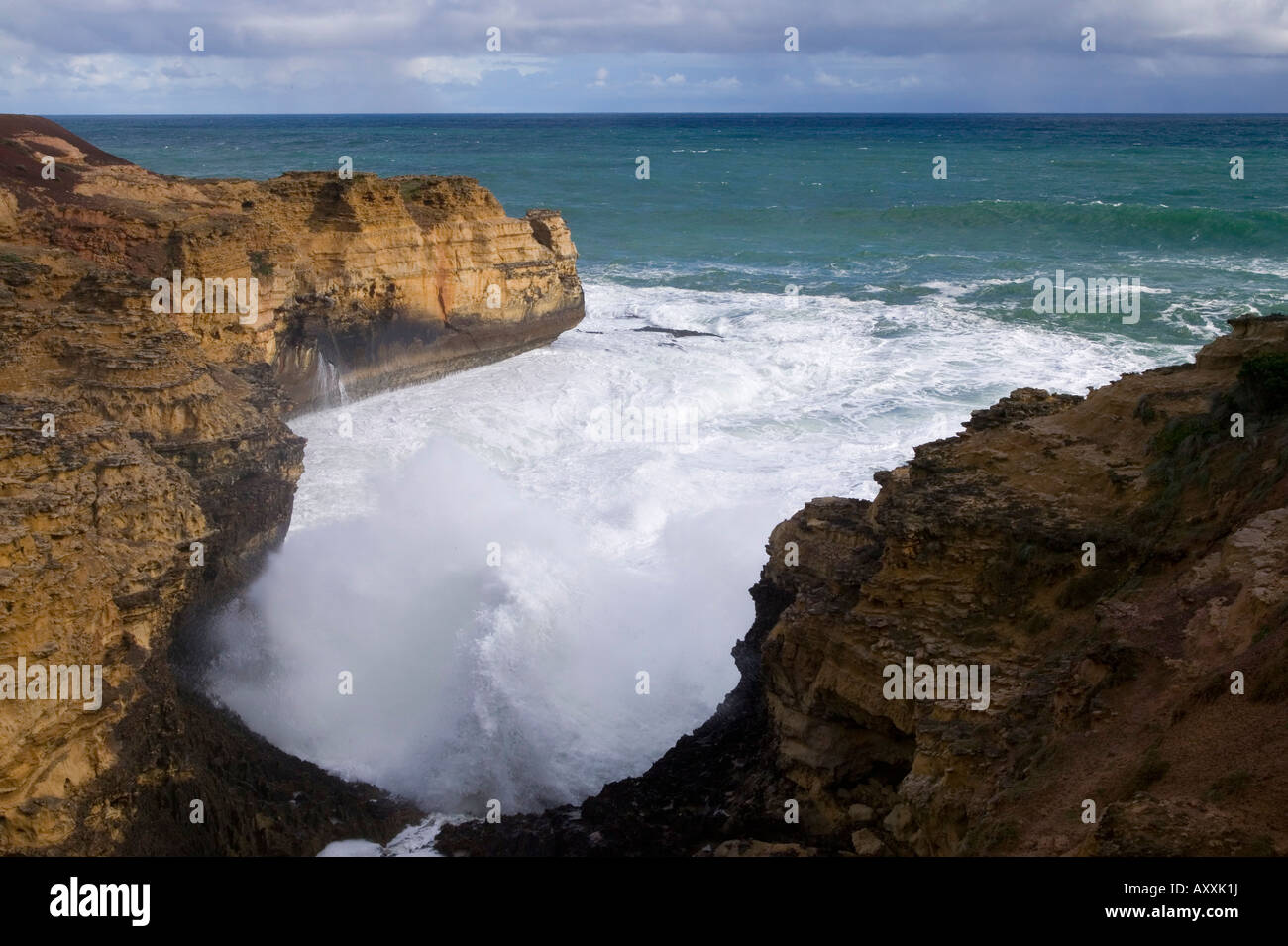 The Grotto, Port Campbell, Great Ocean Road, Victoria, Australia Stock ...