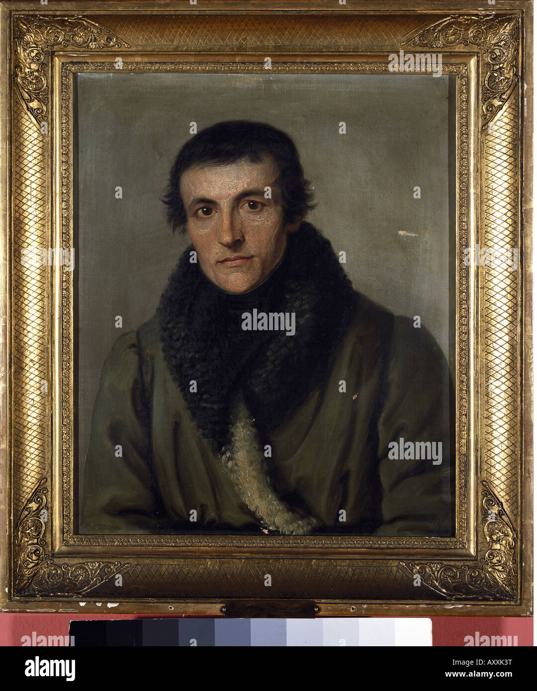 Priest catholic painting hi-res stock photography and images - Alamy