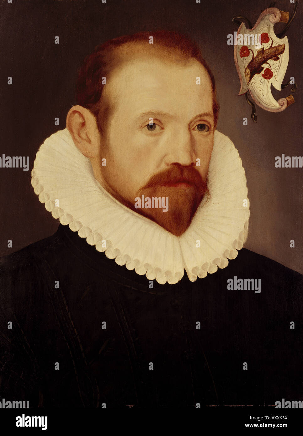 Praun, Jakob I (1558 - 1627), German merchant, portrait, painting by ...