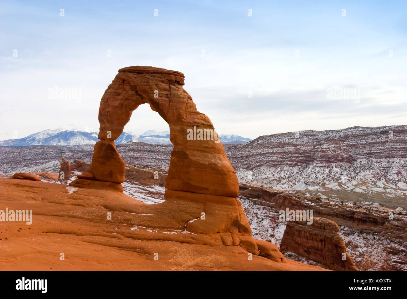Delicate Arch, Arches National Park, Moab, Utah, USA Stock Photo - Alamy