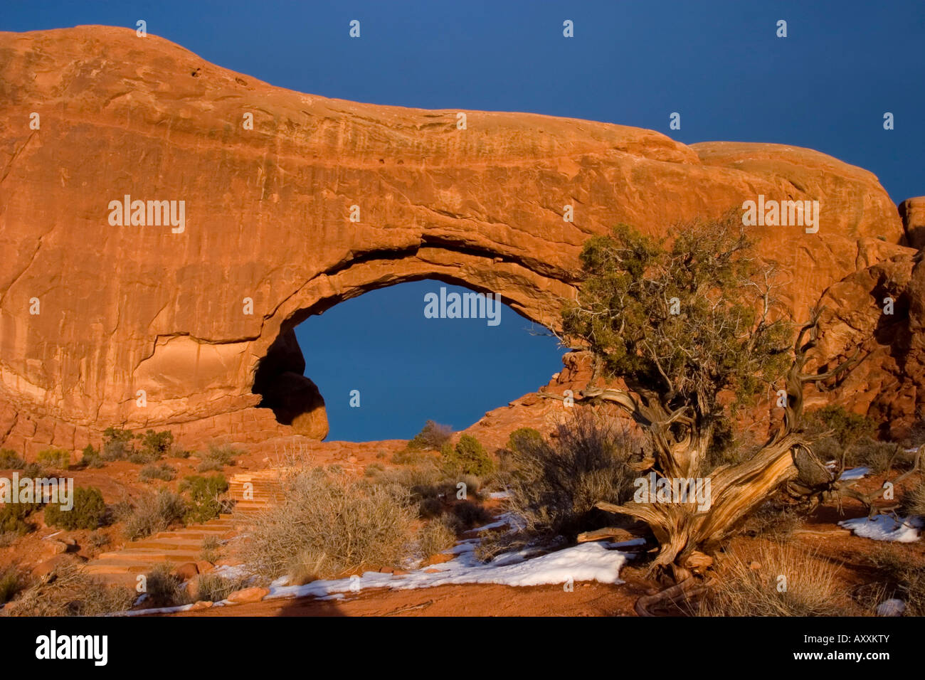North Window, Arches National Park, Utah, Moab, USA Stock Photo - Alamy