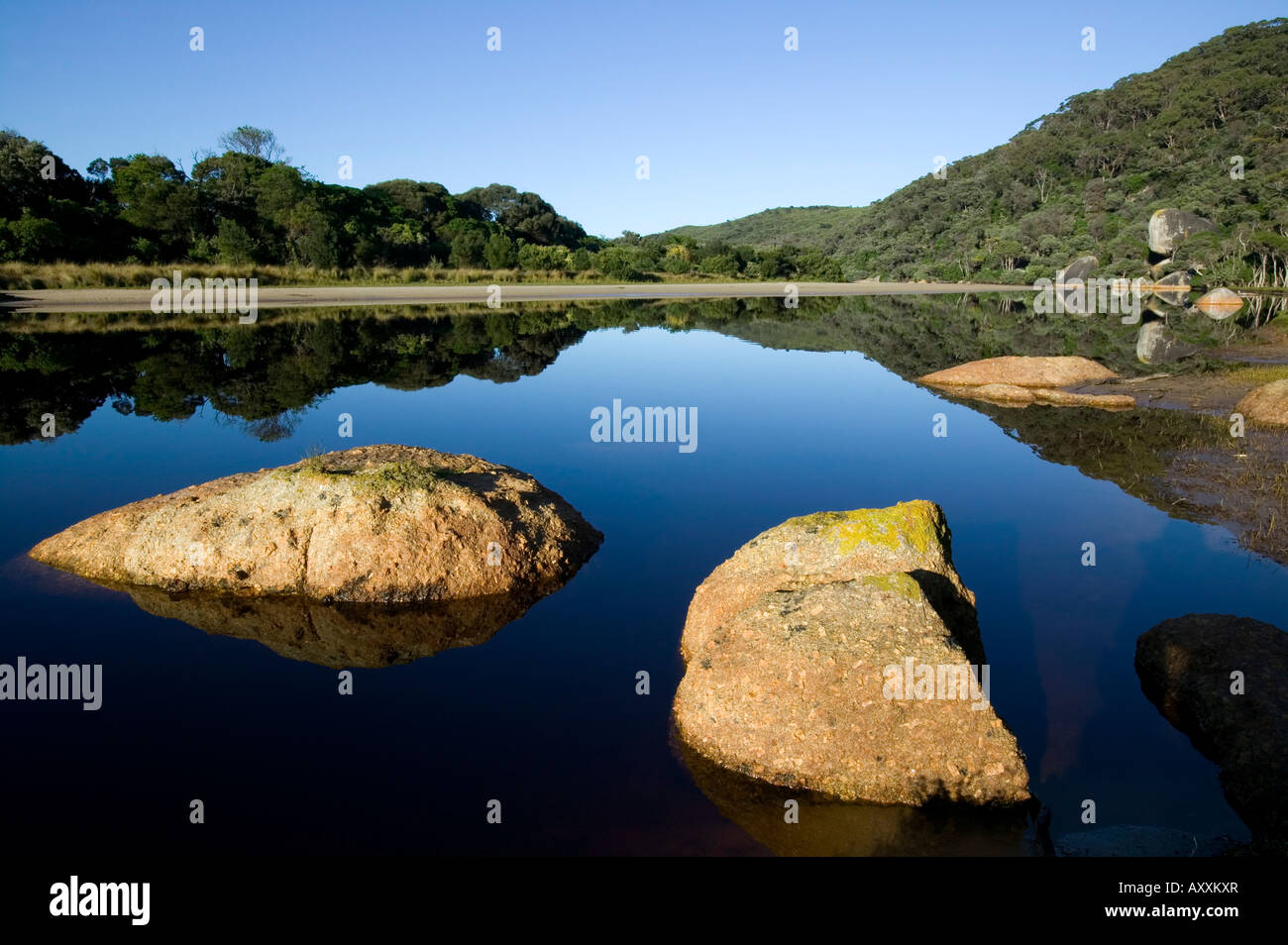 River, Tidal River, Wilsons Promontory, Victoria, Australia Stock Photo ...