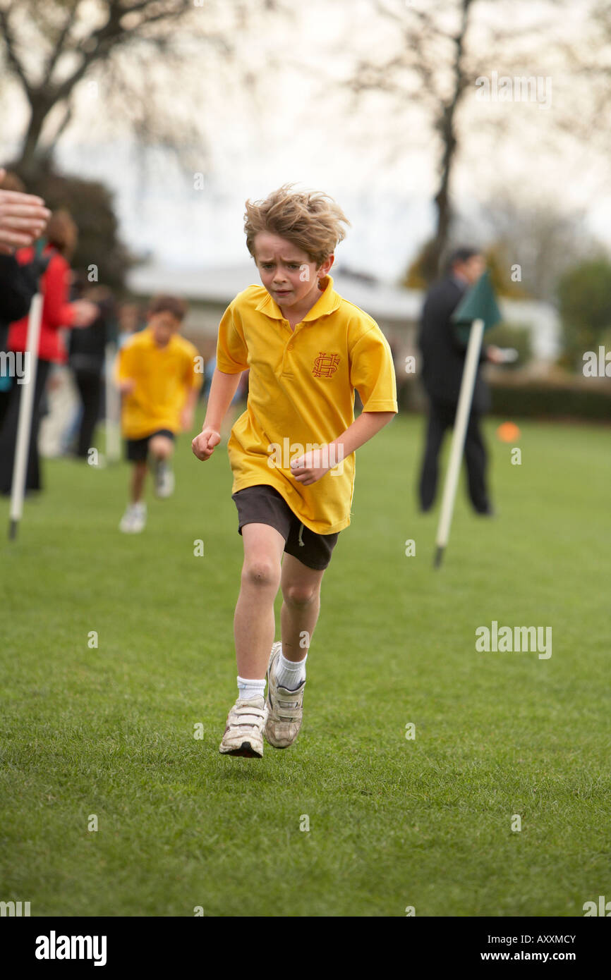 Cross Country Running Child Stock Photos & Cross Country Running Child ...