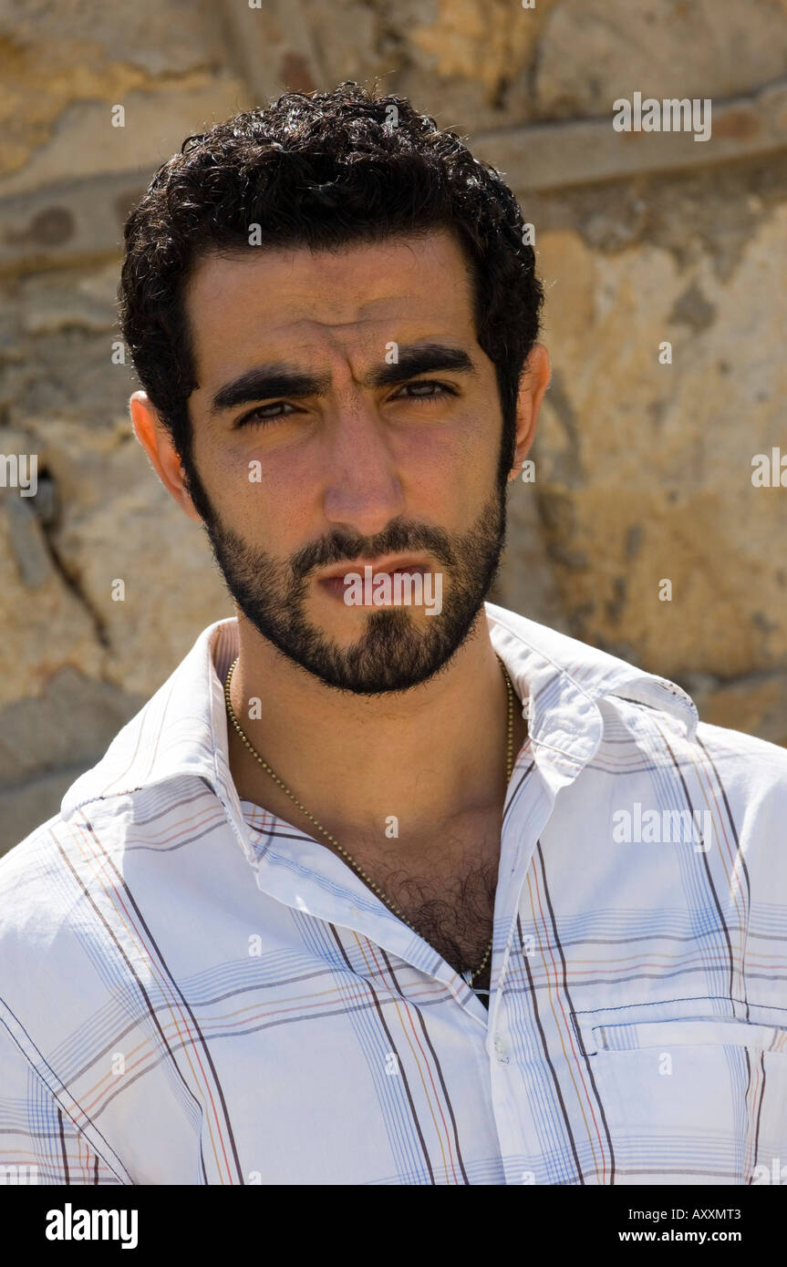 angry young man Stock Photo - Alamy