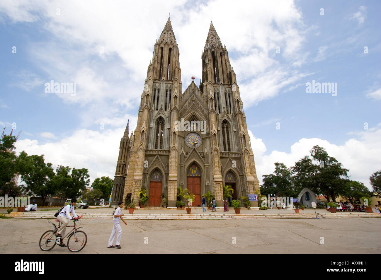 St Philomenas Church in Mysore India Stock Photo - Alamy