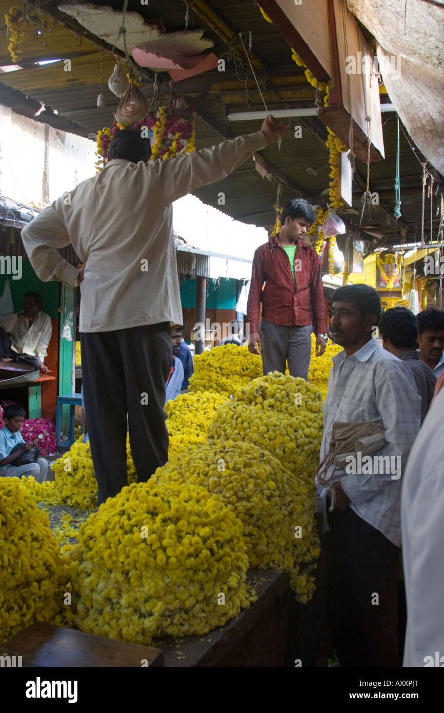 Mysore market flower hi-res stock photography and images - Alamy