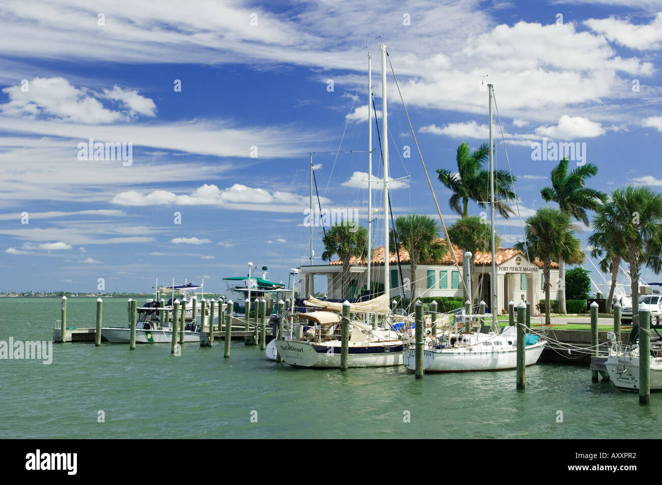 Fort Pierce Marina FT Pierce Saint Lucie County boating boats coastal ...