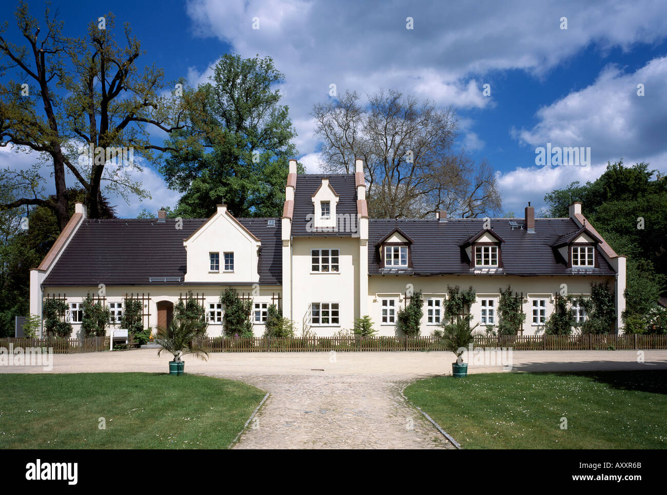 Bad Muskau, Landschaftspark (Park Muzakowski), Schloßvorwerk ...