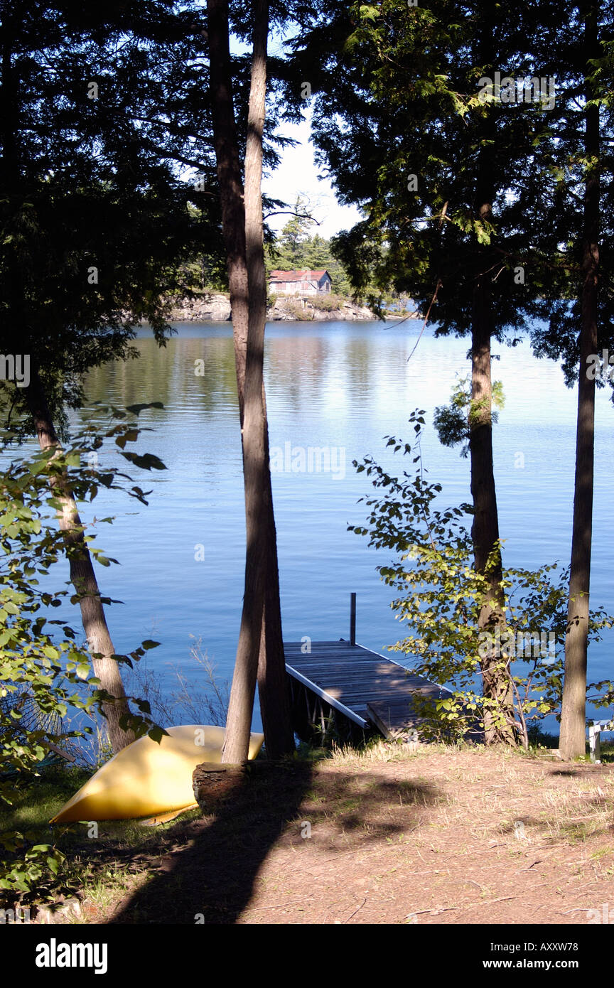 Otty Lake Ontario Canada Stock Photo - Alamy