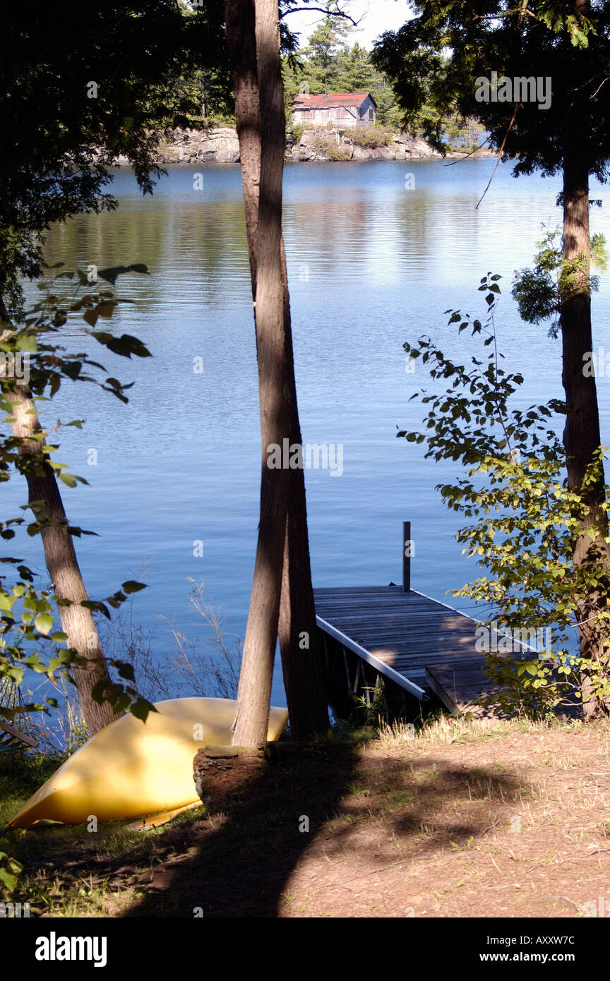 Otty Lake Ontario Canada Stock Photo - Alamy