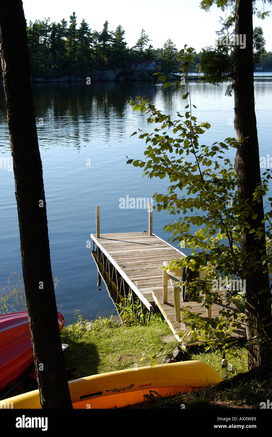 Otty Lake Ontario Canada Stock Photo - Alamy