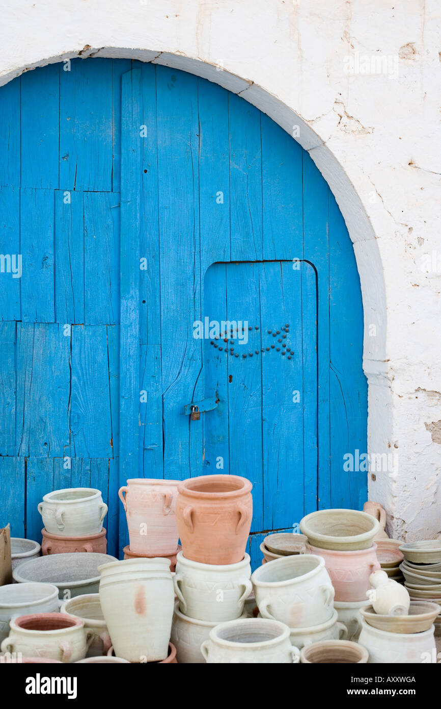 Pottery shop. Guellala Djerba island Tunisia Stock Photo - Alamy