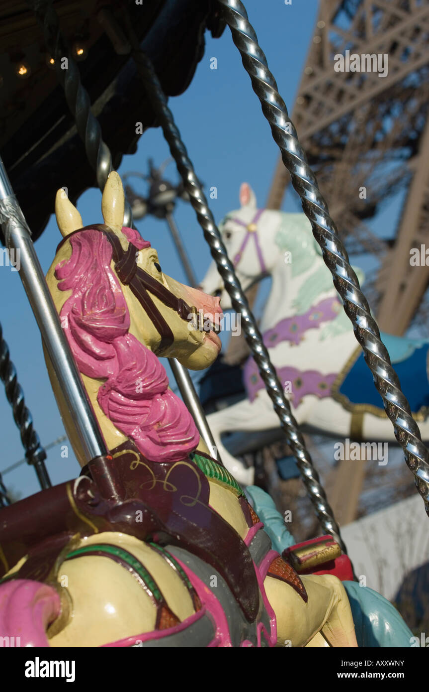 French merry go round hi-res stock photography and images - Alamy