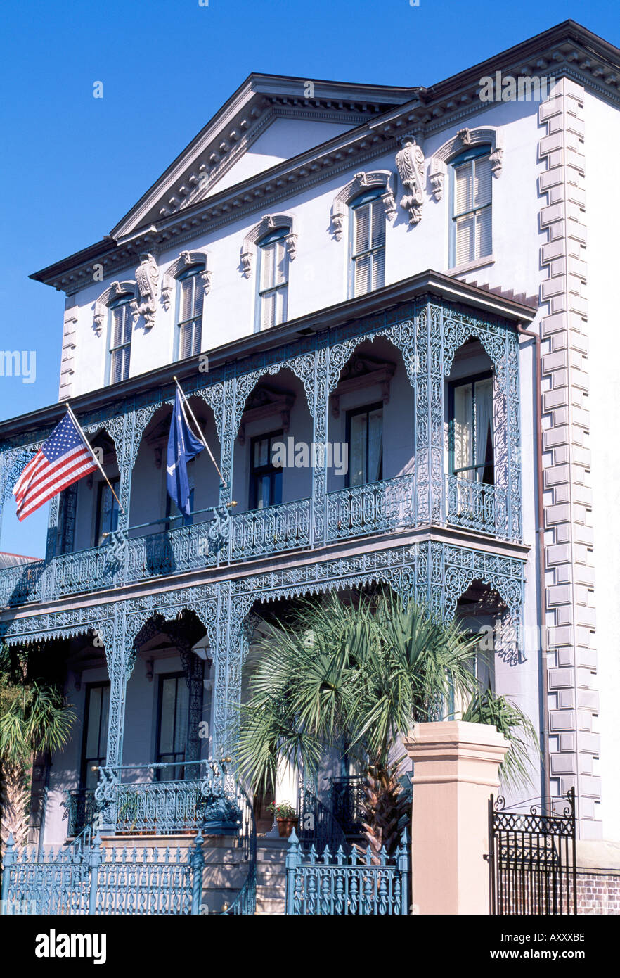 Charleston, John Rutledge House, Totale Stock Photo - Alamy
