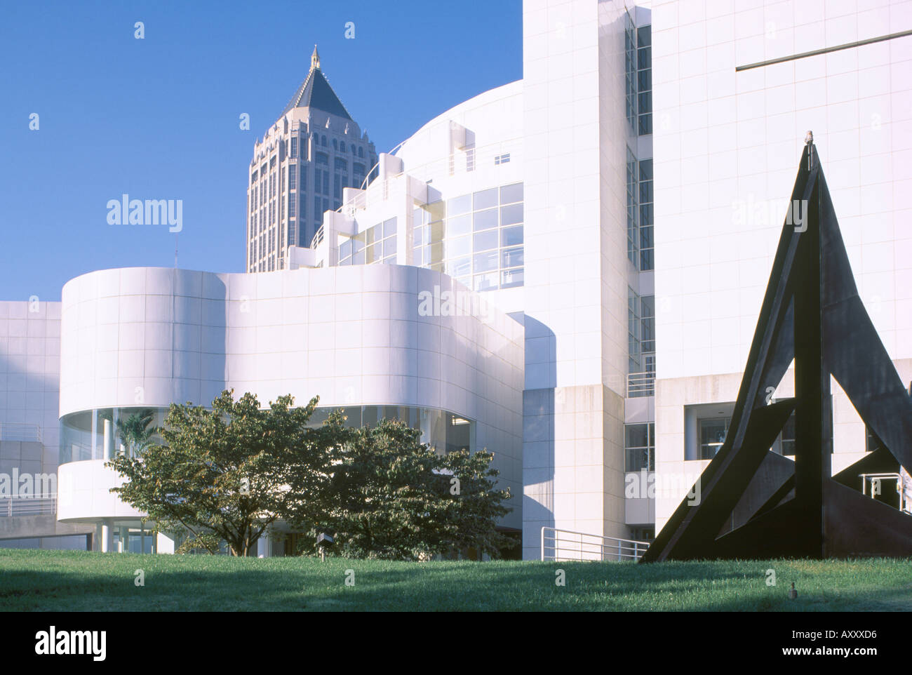 Atlanta, High Museum of Art, Fassade Stock Photo - Alamy
