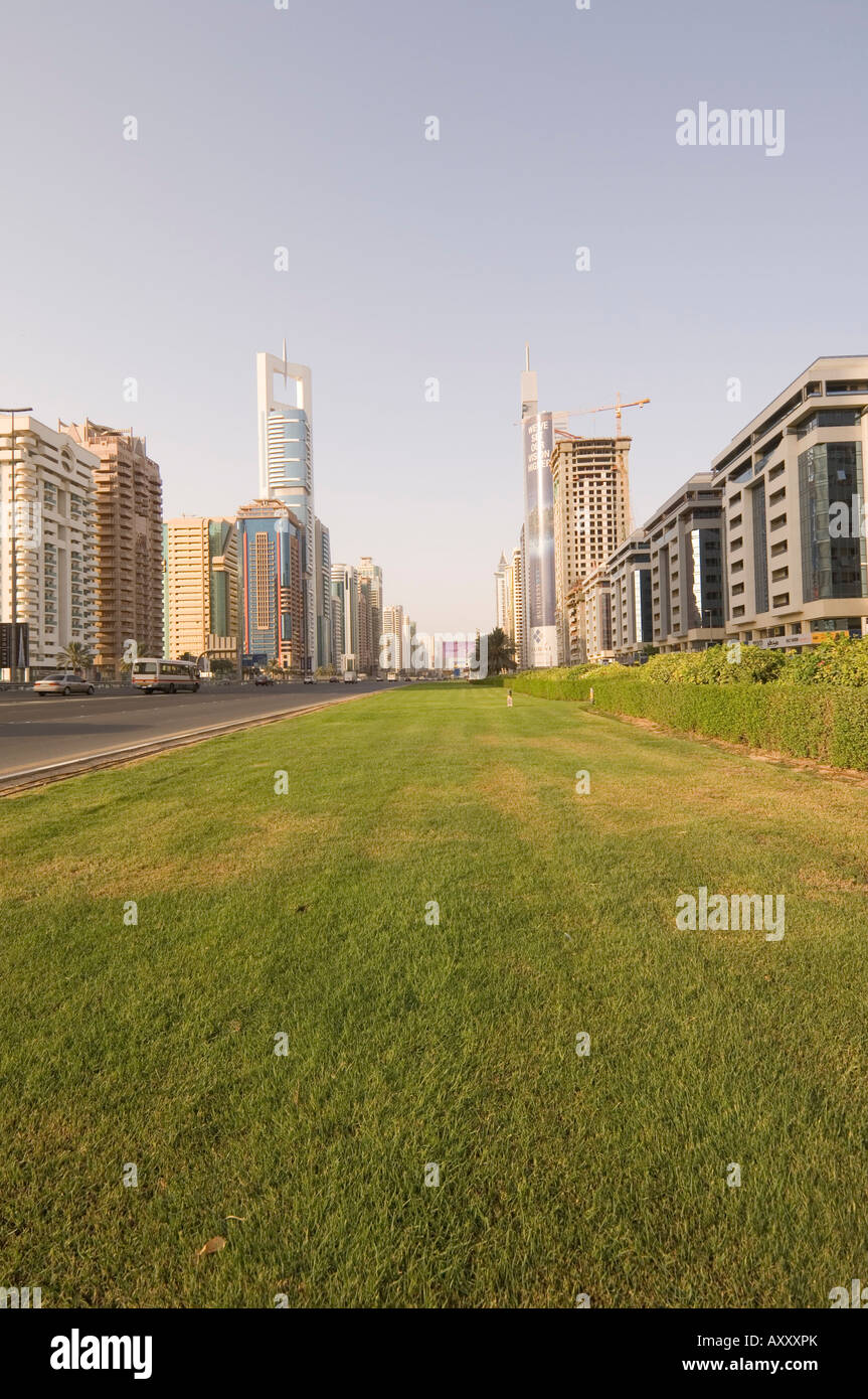 Uae sheikh zayed road hi-res stock photography and images - Alamy