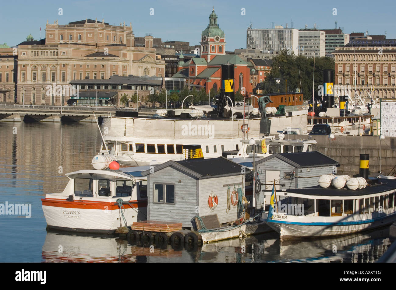 Stockholm sweden eu harbour hi-res stock photography and images - Alamy