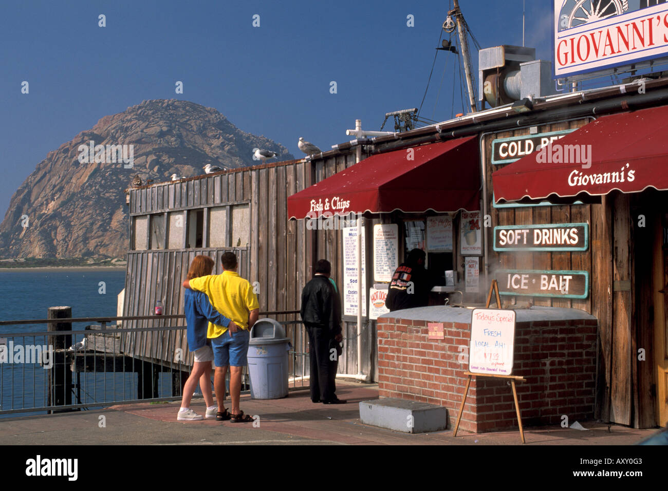 Morro bay restaurant california hi-res stock photography and images - Alamy