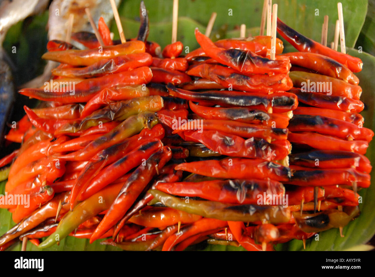 Thai chilli market hi-res stock photography and images - Alamy