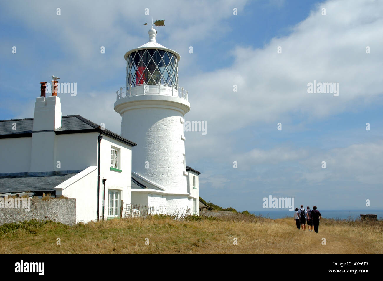 Caldey lighthouse hi-res stock photography and images - Alamy