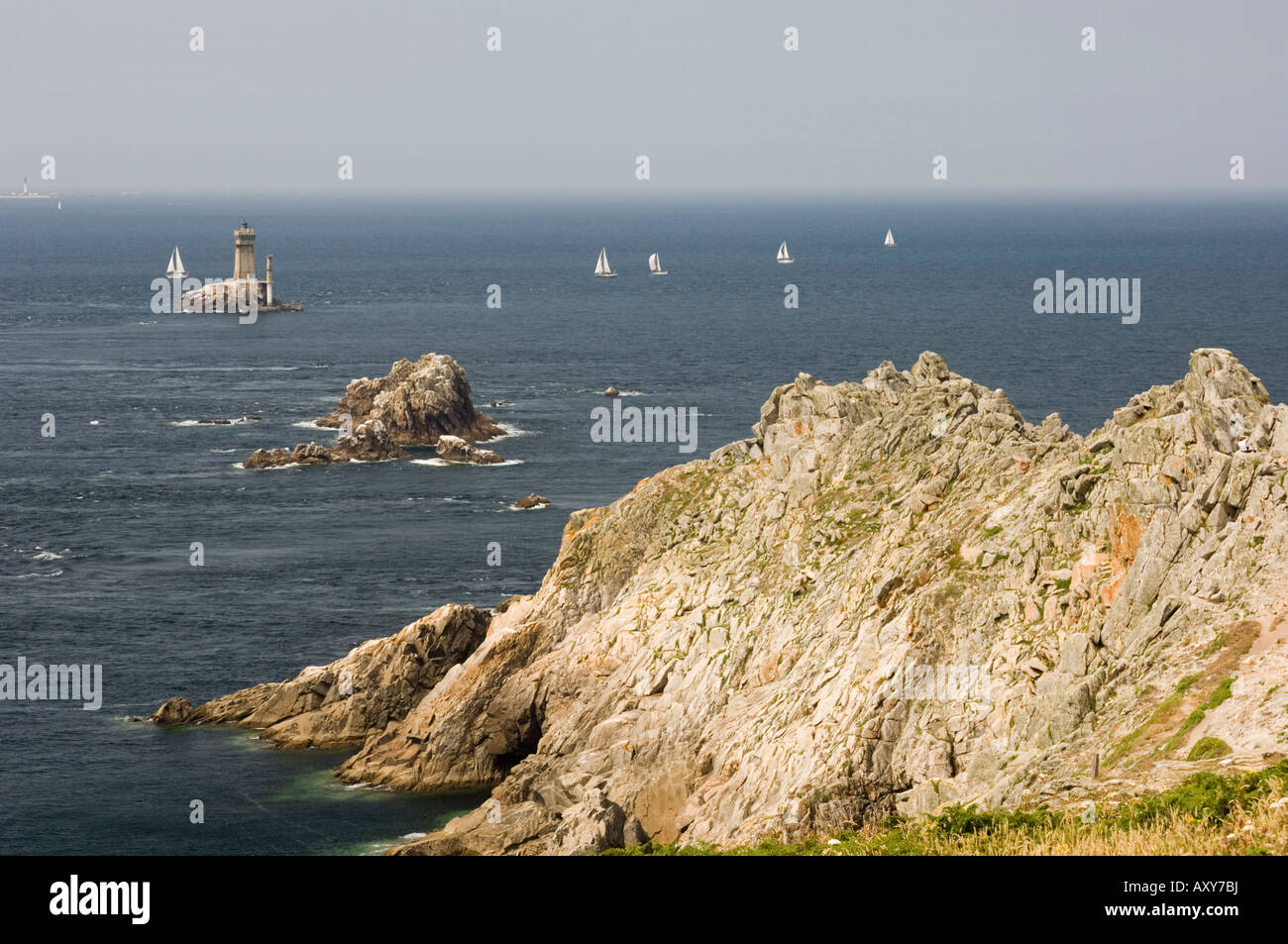 Finistere lighthouse hi-res stock photography and images - Alamy